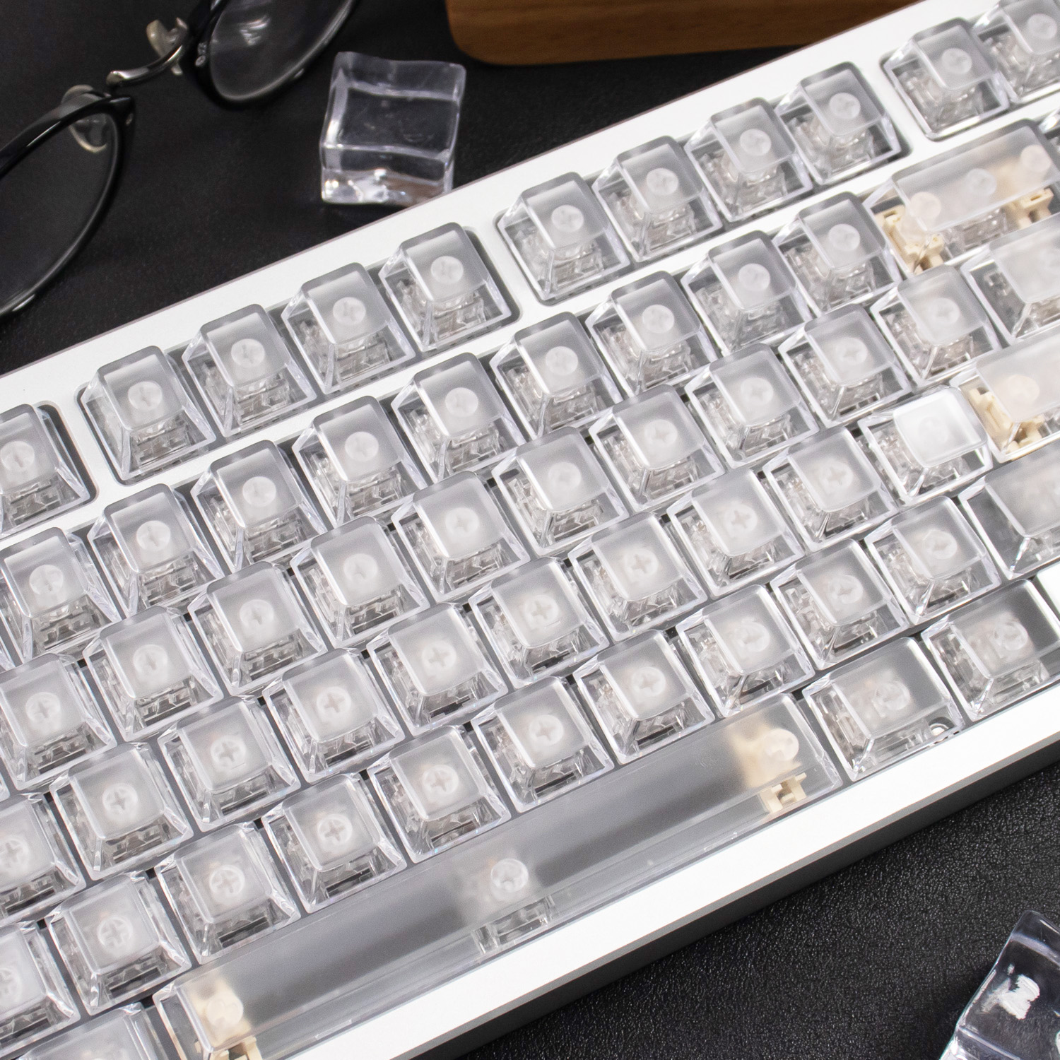 Yongqiu Premium Blanks PBT Keycaps Cherry profile 144 Keys for DIY ...