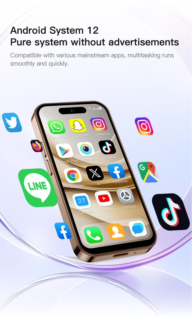 New SOYES M17 Pro Mini Smartphone 4G Dual SIM 4.0-inch HD 2000mAh WIFI ...