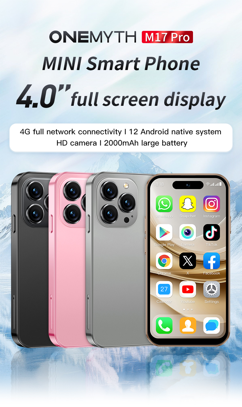 New SOYES M17 Pro Mini Smartphone 4G Dual SIM 4.0-inch HD 2000mAh WIFI ...