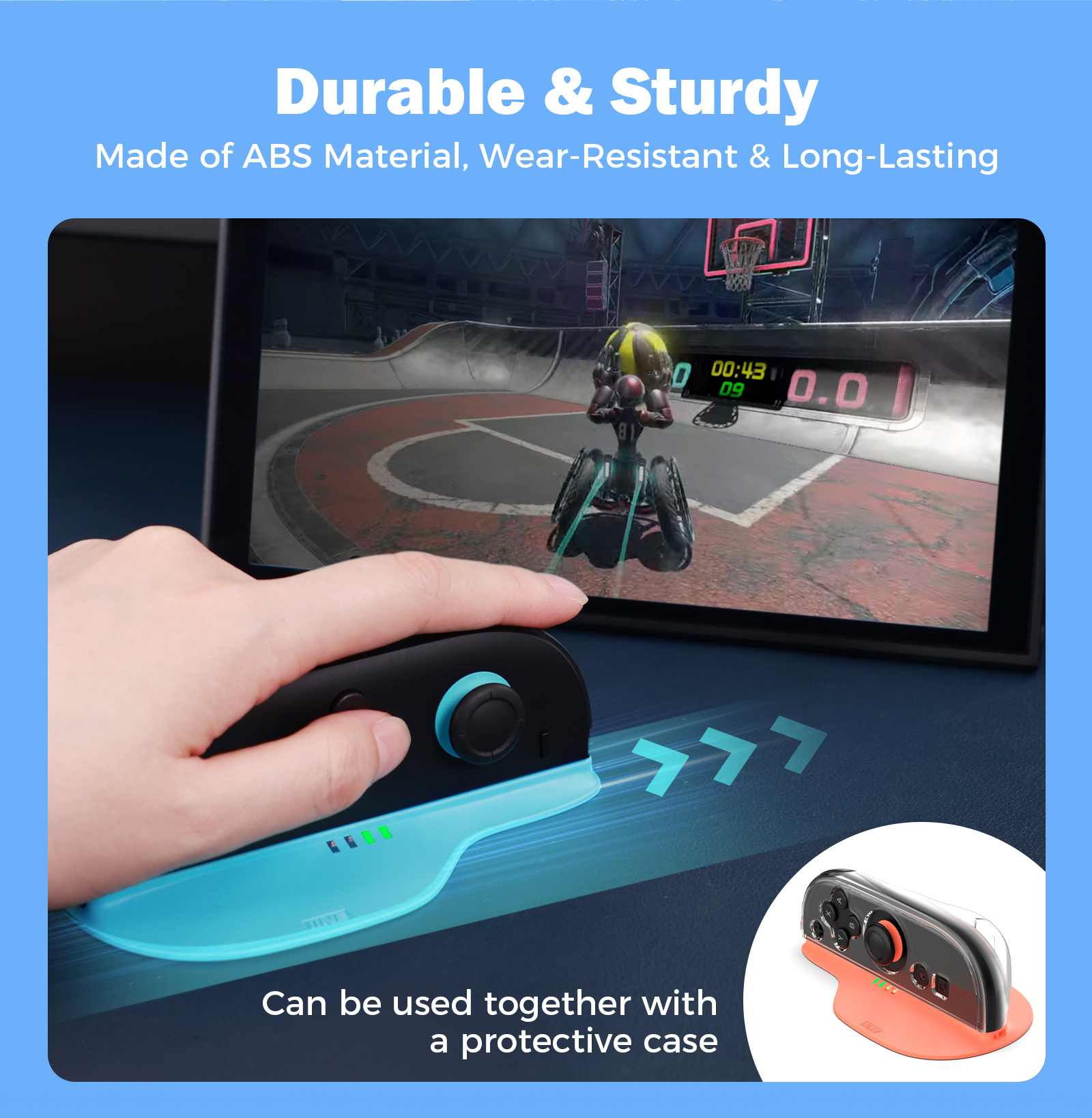 IINE Mouse Stand for NS 2/switch/Precise Molding & Plug-and-Play & Safe Material & Ultra-Thin ...