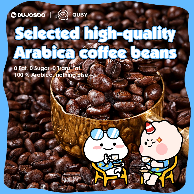 DUJOSOO black coffee Packed in 50 bags Premium Arabica Coffee Beans 0 ...