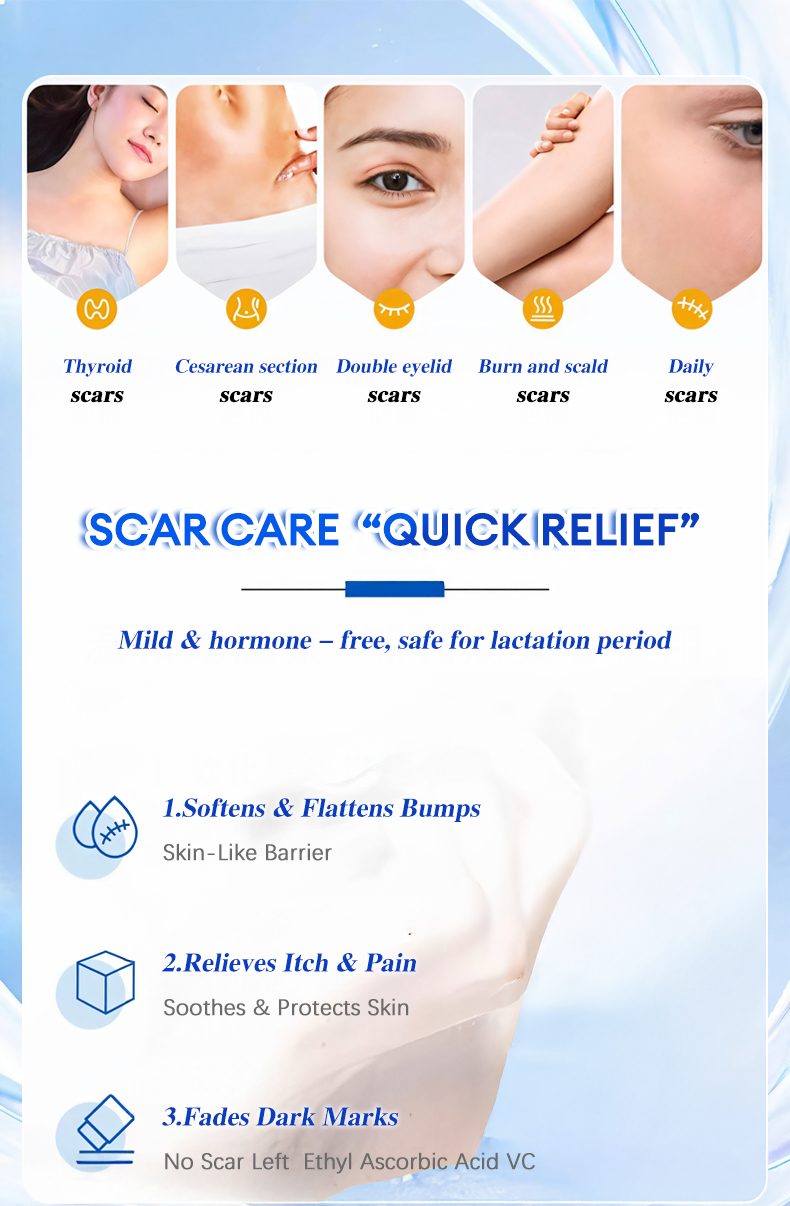 Scar Removal Cream 30g Stretch Mark & Acne Scar Remover Gel Skin Care ...