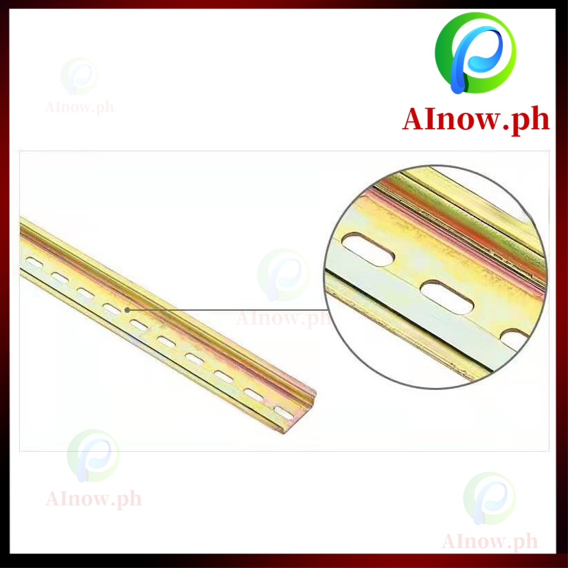 20/50 cm grooved metal DIN fixed rail general circuit breaker rail ...