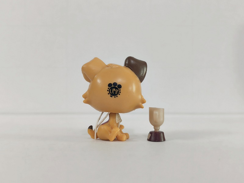 LPS Figure Yellow Tessa Terrier #3952 Littlest Pet Shop toy In Box ...