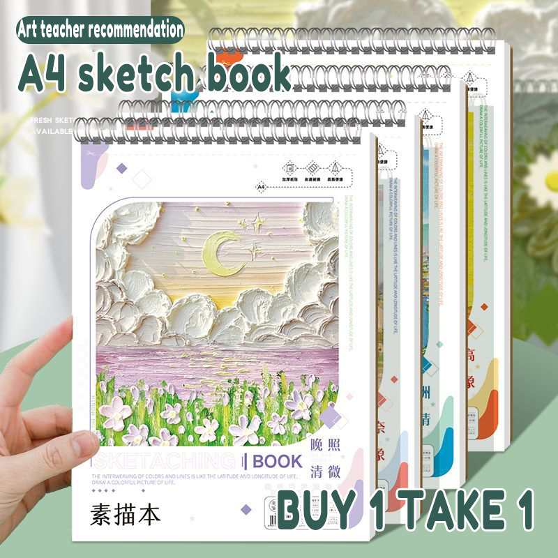 Sketchbook for drawing A4 Sketchbook with Perforated Pages Painting ...