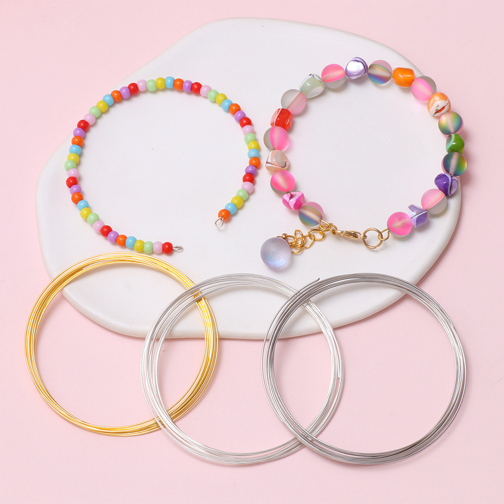 0.6mm 40 circles memory steel wire bracelet DIY bracelet accessories ...