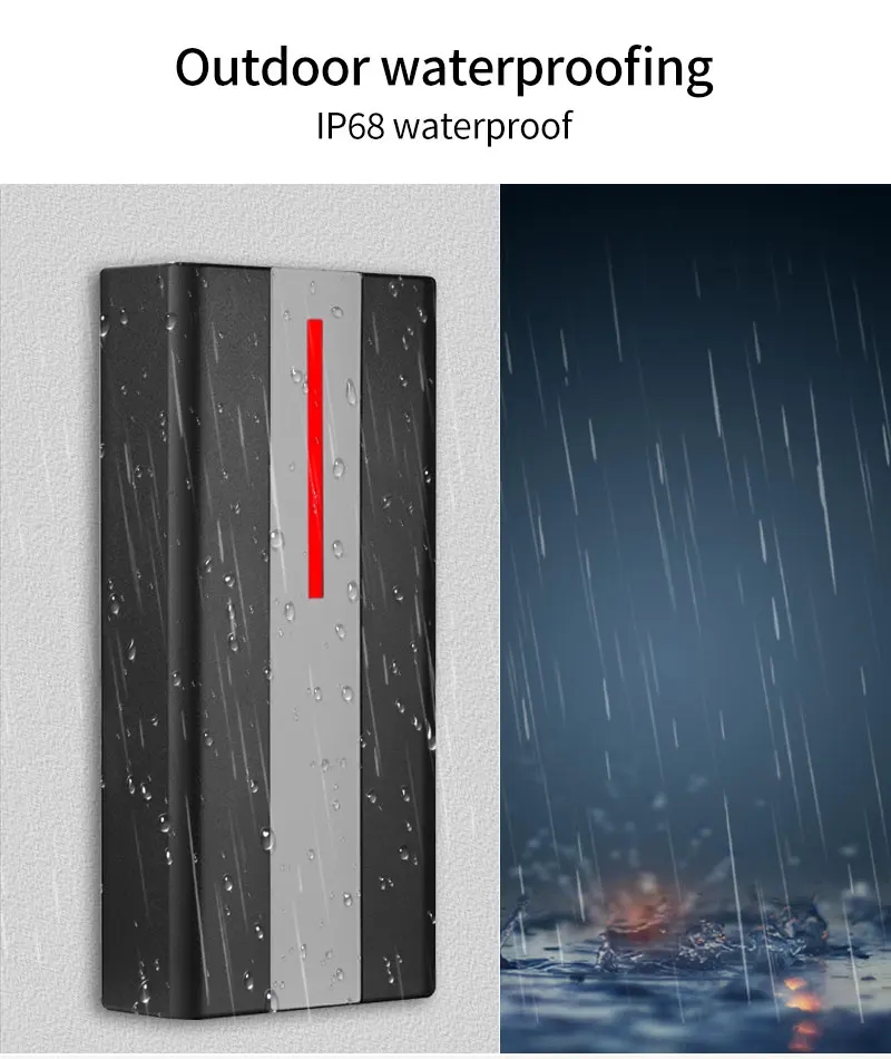 Stand Alone RFID Access Control Machine Proximity Card Reader Entry ...