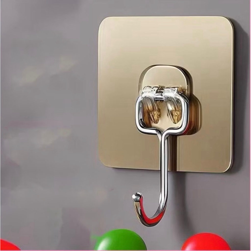 Strong Load-Bearing Seamless Adhesive Kitchen Wall Hook | Shopee ...