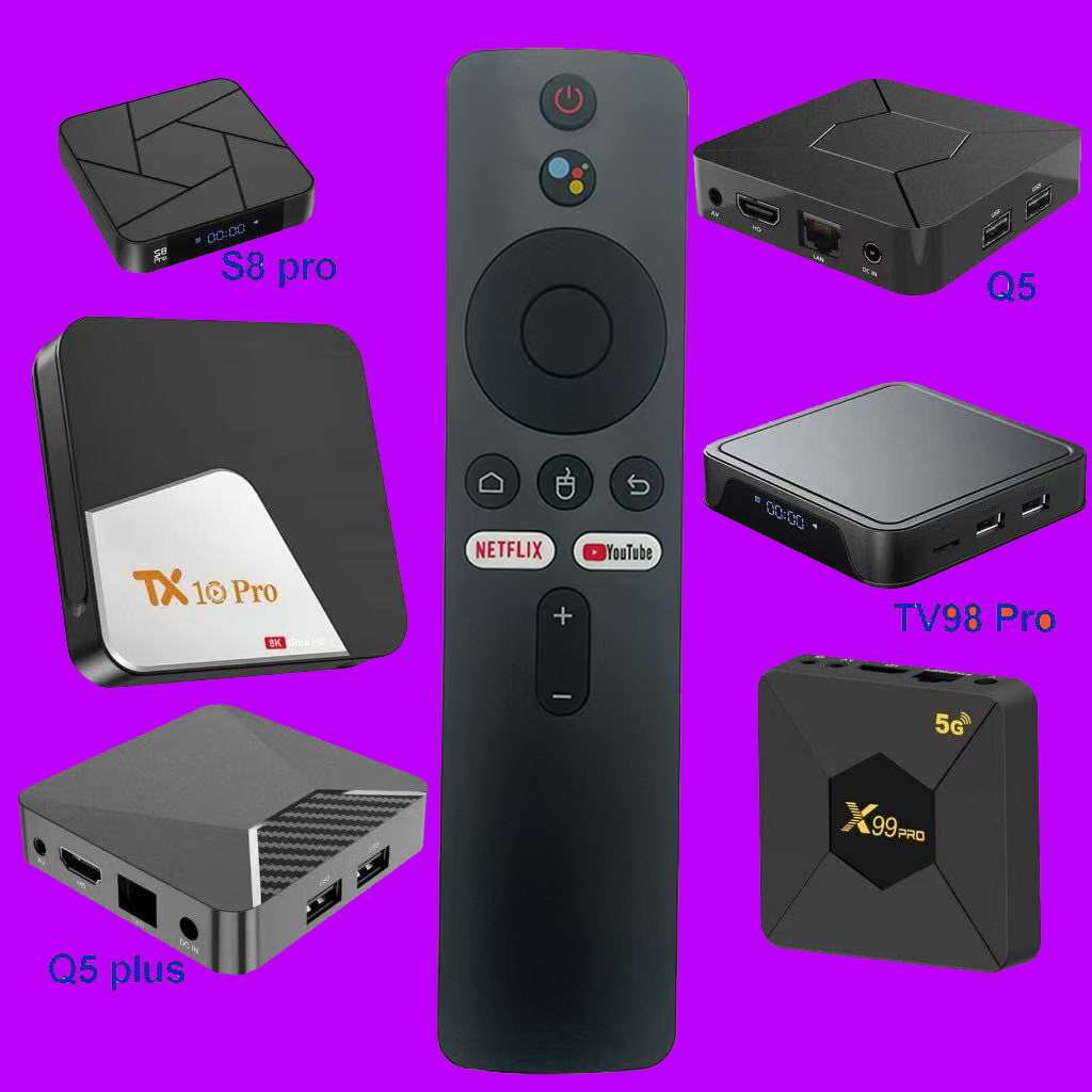 The SQ2-BOX PRO Android box remote control is universally compatible as ...