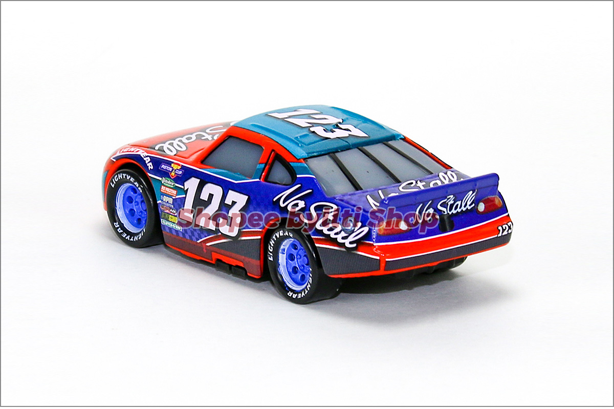 Mattel Disney Pixar Cars 3 No.123 Todd Marcus 1:55 Diecast Car McQueen ...