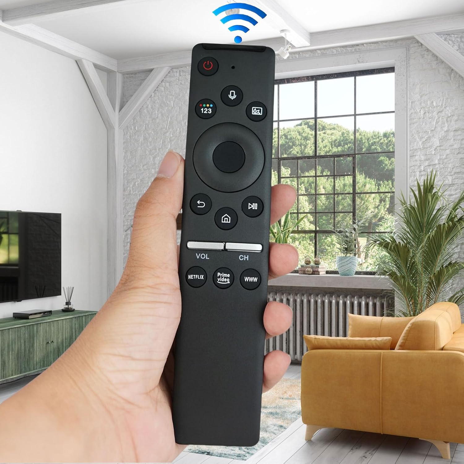 Voice Remote Control BN59-01312F for Samsung 4K Crystal UHD Smart TV ...