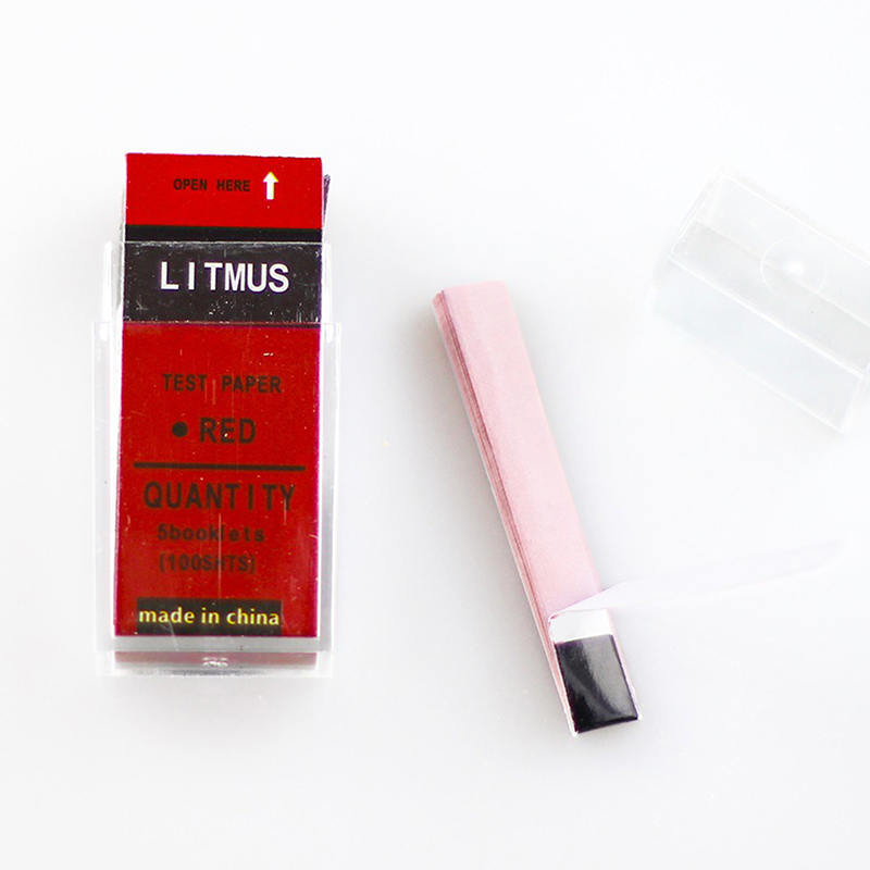 Idealist 100 Strips/Box PH Test Strips Red/Blue Litmus Paper Acid ...