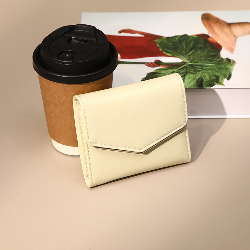 New Fashion Ladies Wallet Short Folding Card Holder PU Leather Material ...