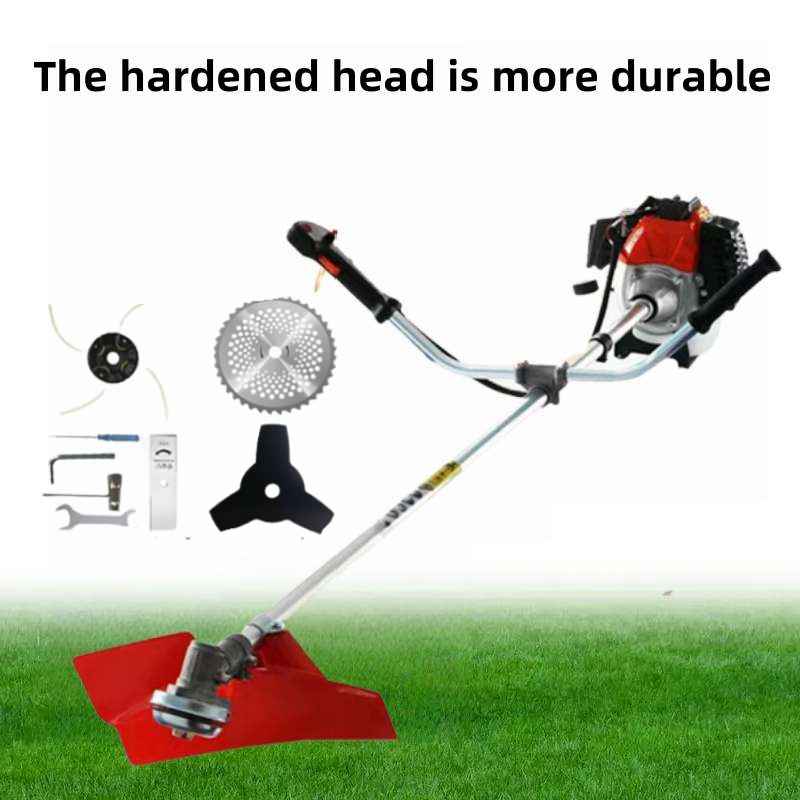 Grass Cutter 4 Stroke 1500W High-Power Gasoline Cordless Lawn Mower ...