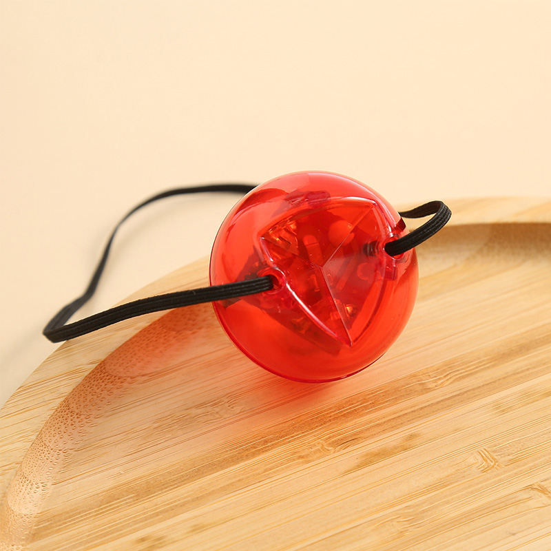 Halloween Glowing Clown Nose Elastic Cord Flashing Circus Show Prop ...