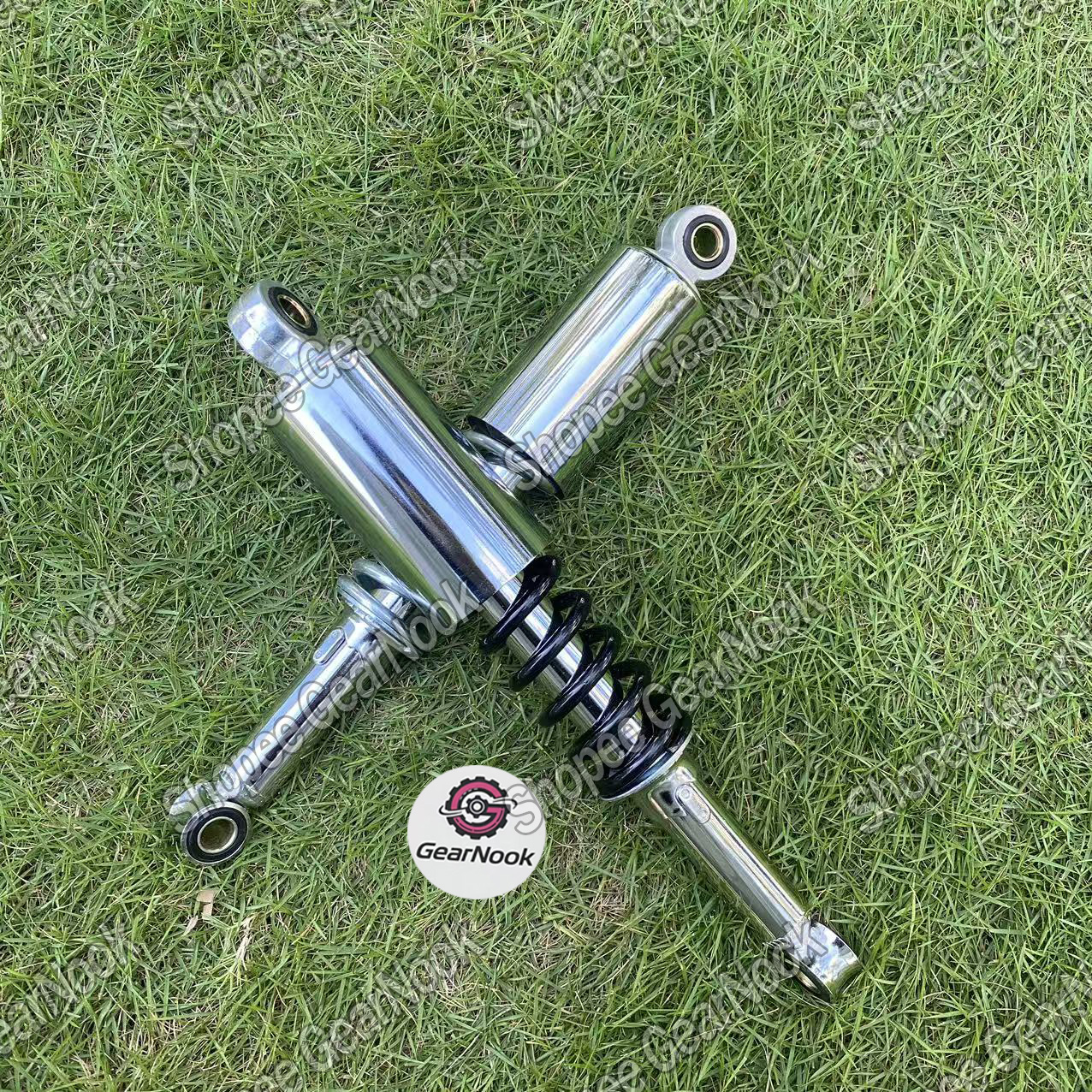 Rear Shock - CG 125 / Tmx 125 / Rusi 125 (Black/Silver) | Shopee ...