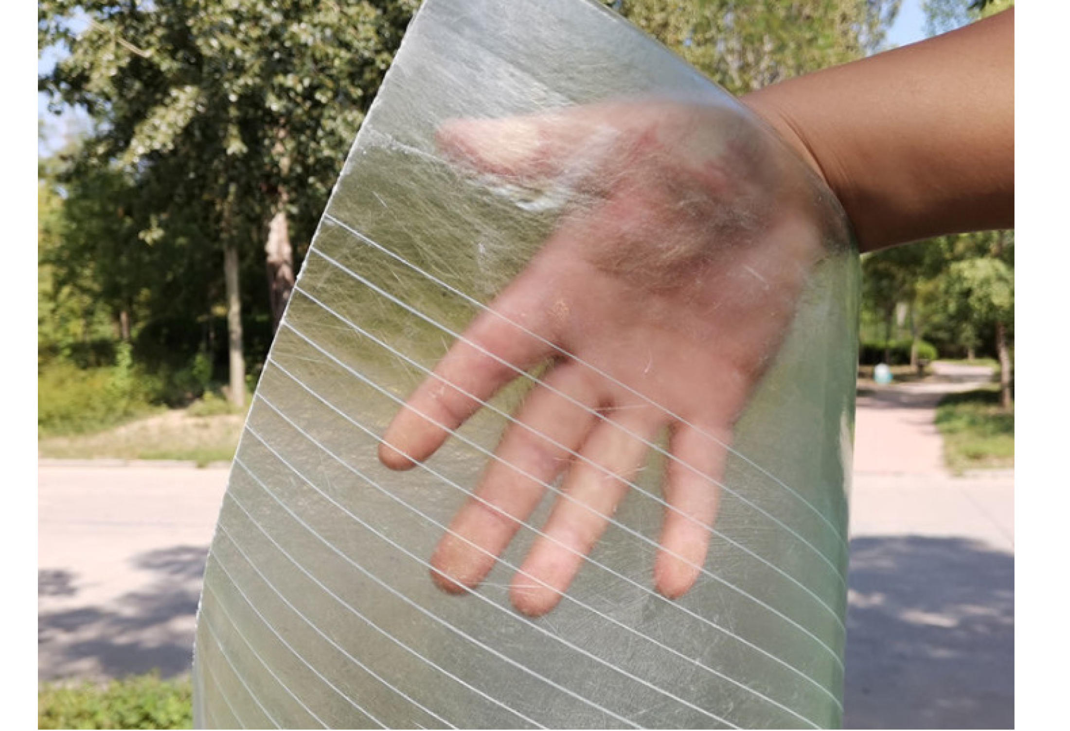 (1.2mm Thick)Sunlight Board transparent daylighting board Transparent ...