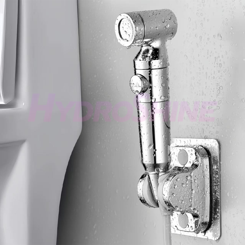 ABS Handheld Bidet Spray Head Only Long Handle Bathroom Toilet Kitchen ...