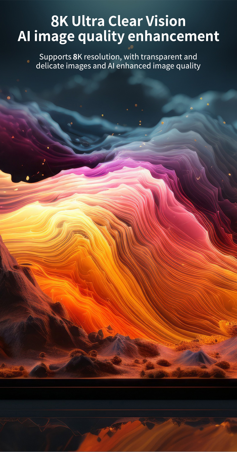 AVIDUS T100 Max Smart TV Box 8K 16+256G Android 14.0 Dual-Band Wi-Fi 2.4Ghz/5G BT 5.0 Voice ...