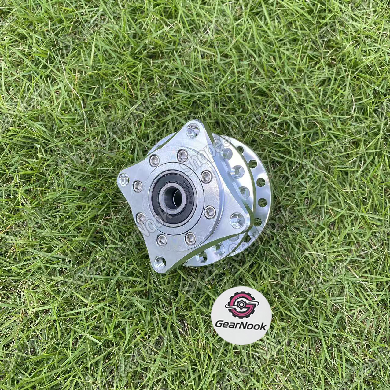 CNC Small front HUB With bearings and spacers For Wave 125 / Xrm ...
