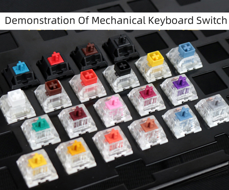 Transparent Transparent Rose Keycap Mechanical Keyboard ESC Button ...
