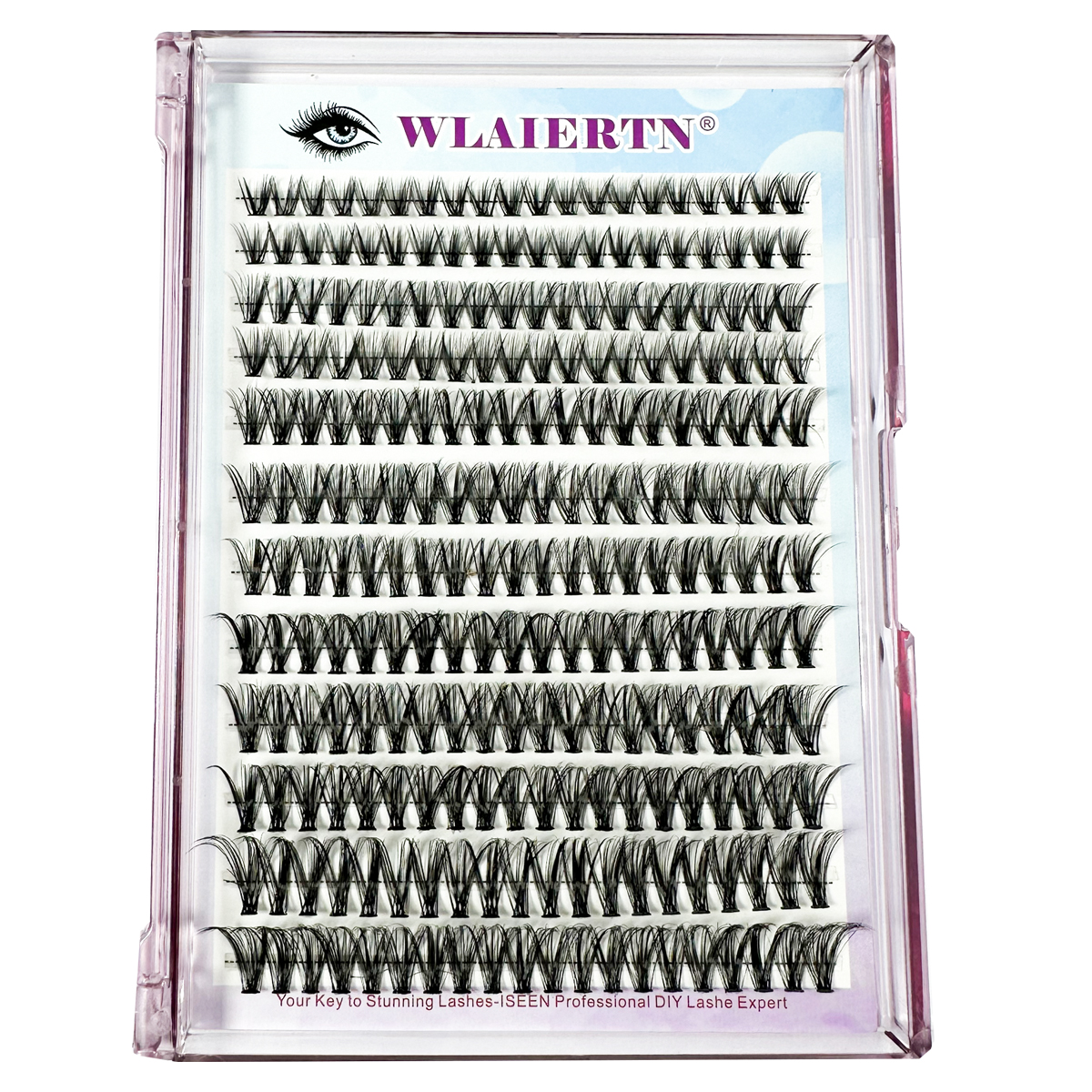 Cluster Lashes D Curl Individual Lash Clusters False Eyelashes ...