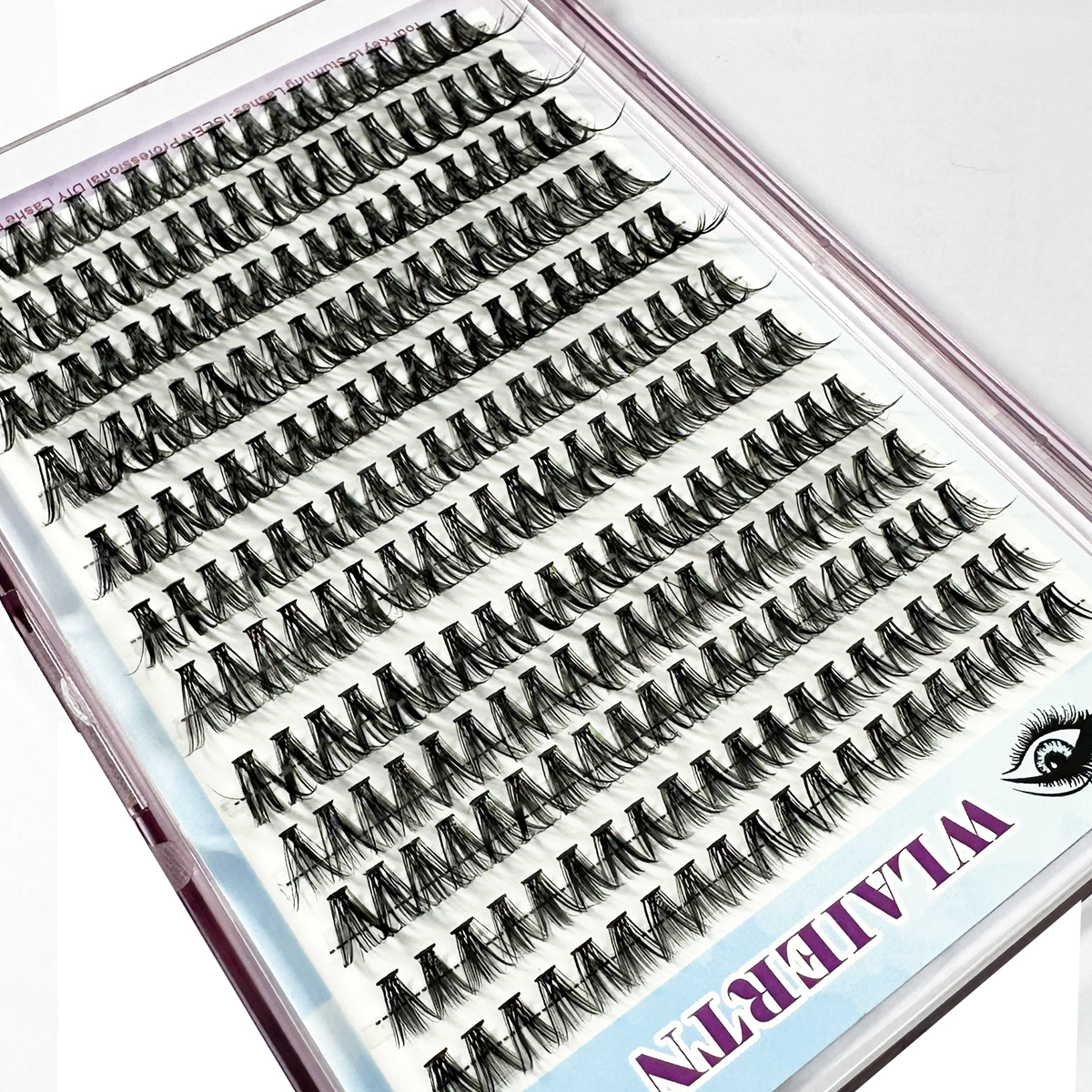 Cluster Lashes D Curl Individual Lash Clusters False Eyelashes ...