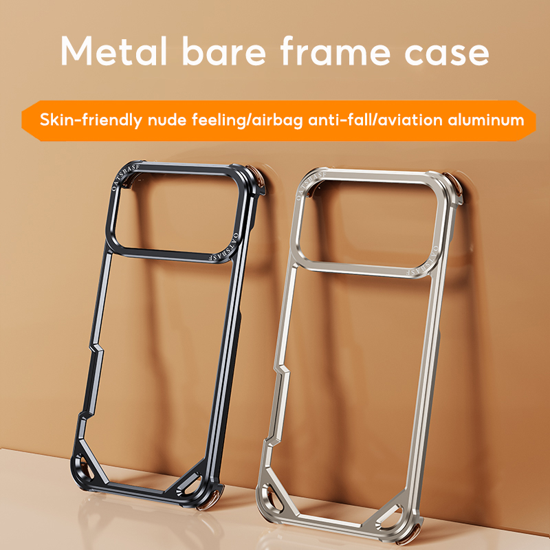 OATSBASF Metal Airbag Handphone Shell Heat Dissipation Phone Case for ...