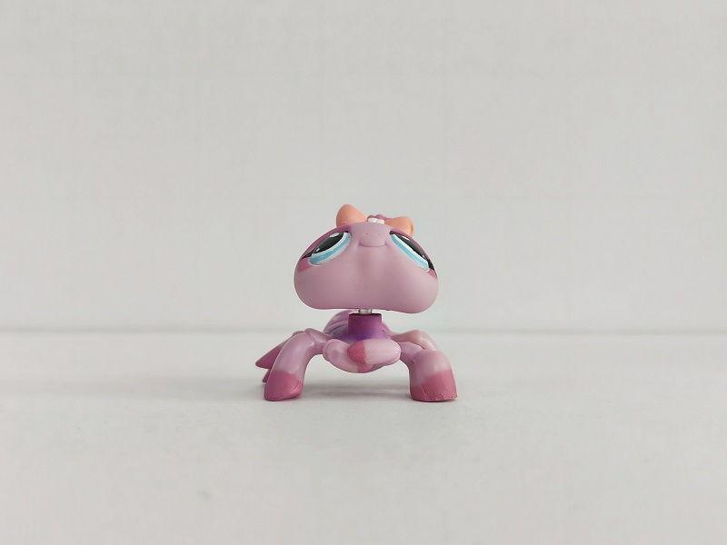 LPS Figure Purple Spider #991 W/5pcs Accessories Littlest Pet Shop toy ...