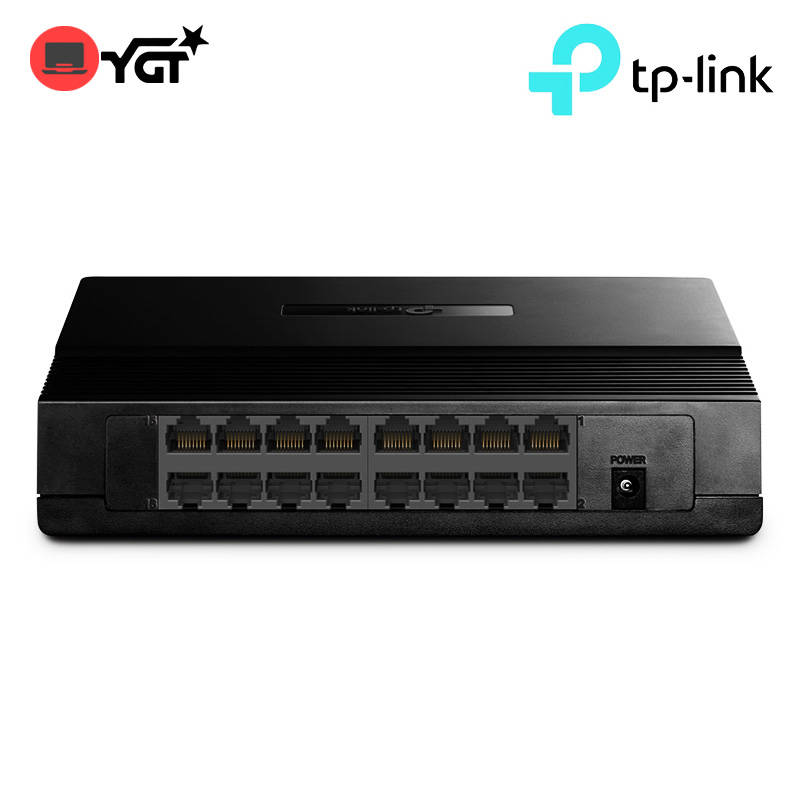 TP-Link TL-SF1016D 16-Port 10/1000Mbps Network / Ethernet Desktop ...