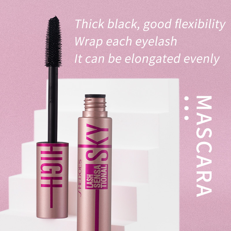 She does 7D Volumizing & Curling Mascara - Black, Waterproof, Non ...