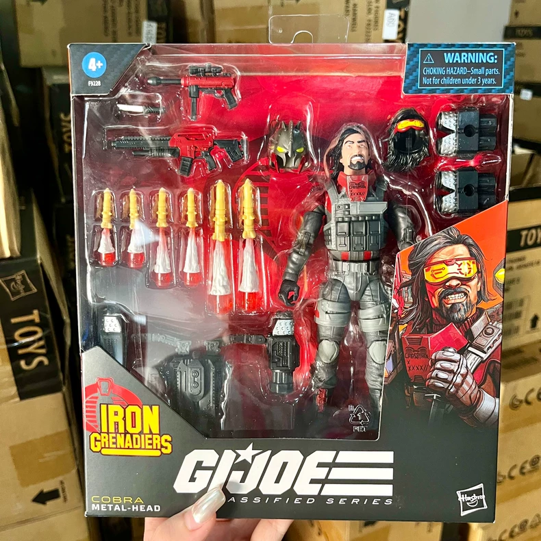 G.I.I. Joe Classified Series #118,, Iron Grenade Metal Head, Deluxe ...
