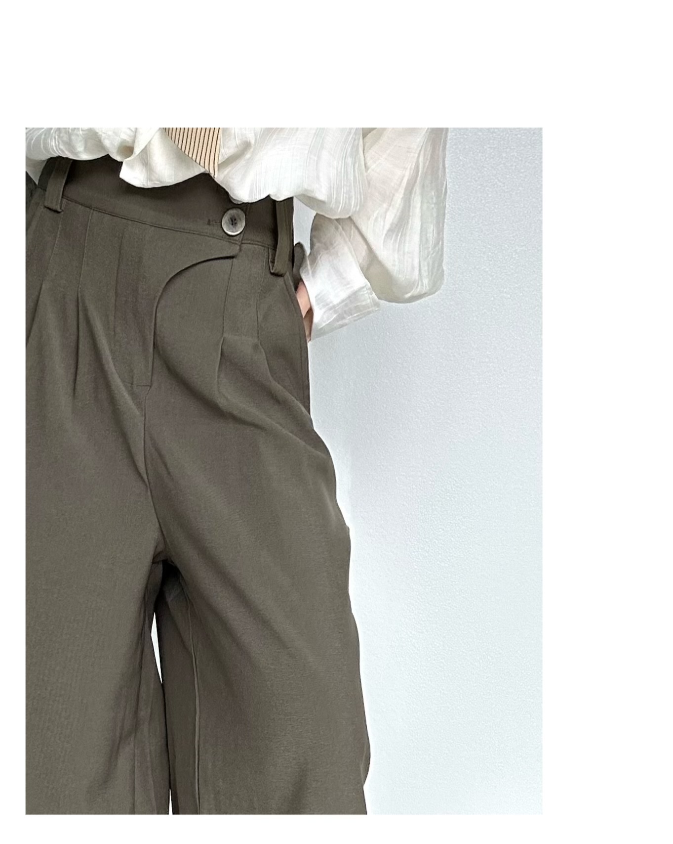 Japanese retro style minimalist Suit pants trousers Yamamoto Yoshi ...