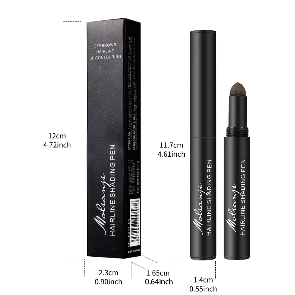Waterproof Hairline Pen: One-Stroke Coverage, Conceals Sparse Seams and ...