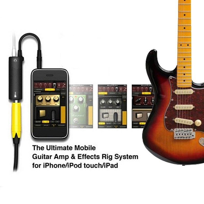 Guitar IRIG Audio Interface Cable Adapter for AMP and Phone Connection ...