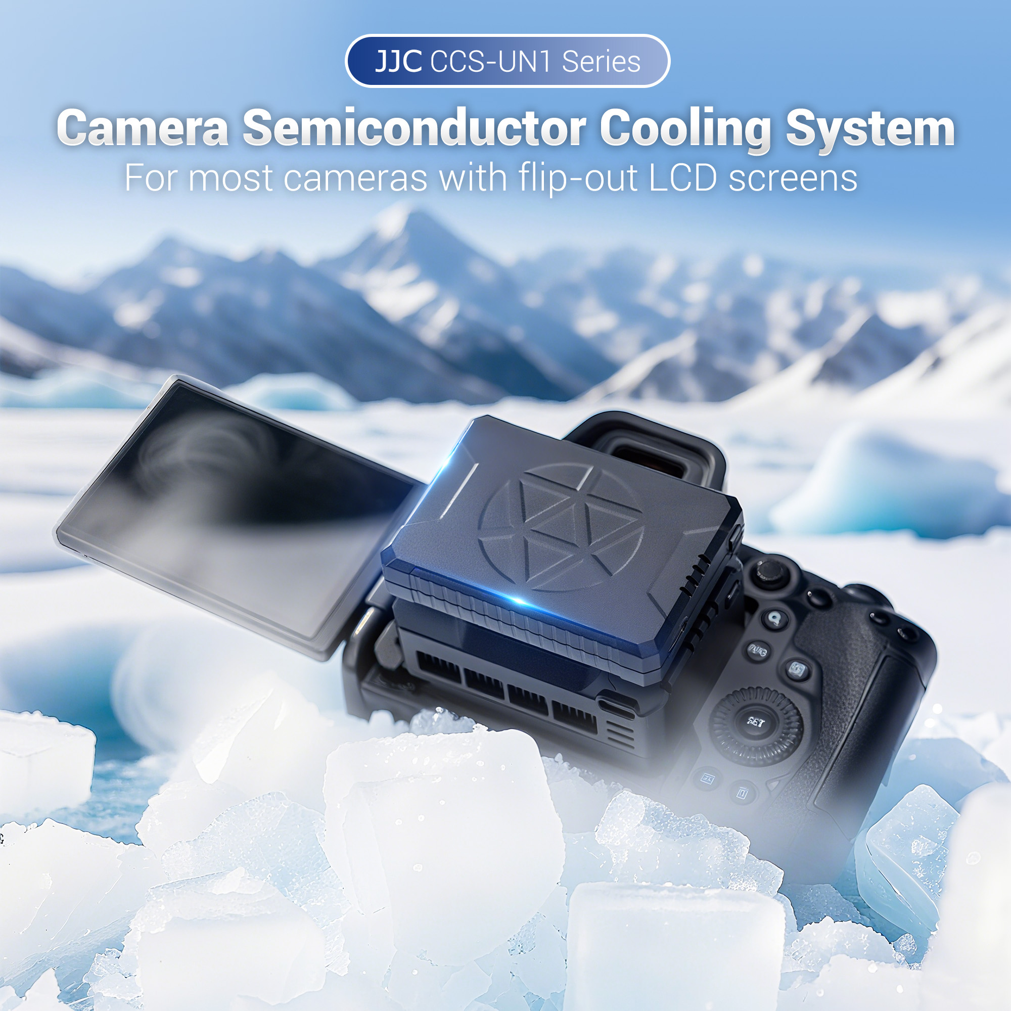 JJC Camera Cooling Fan for Universal Mirrorless DSLR Camera ...