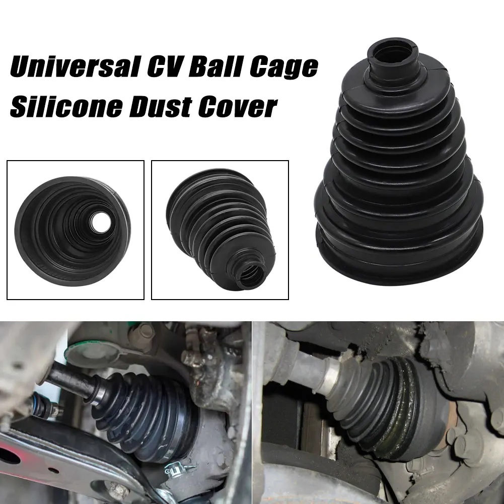 Universal CV Boot Rubber Constant Velocity Dust Cover Car Driveshaft ...