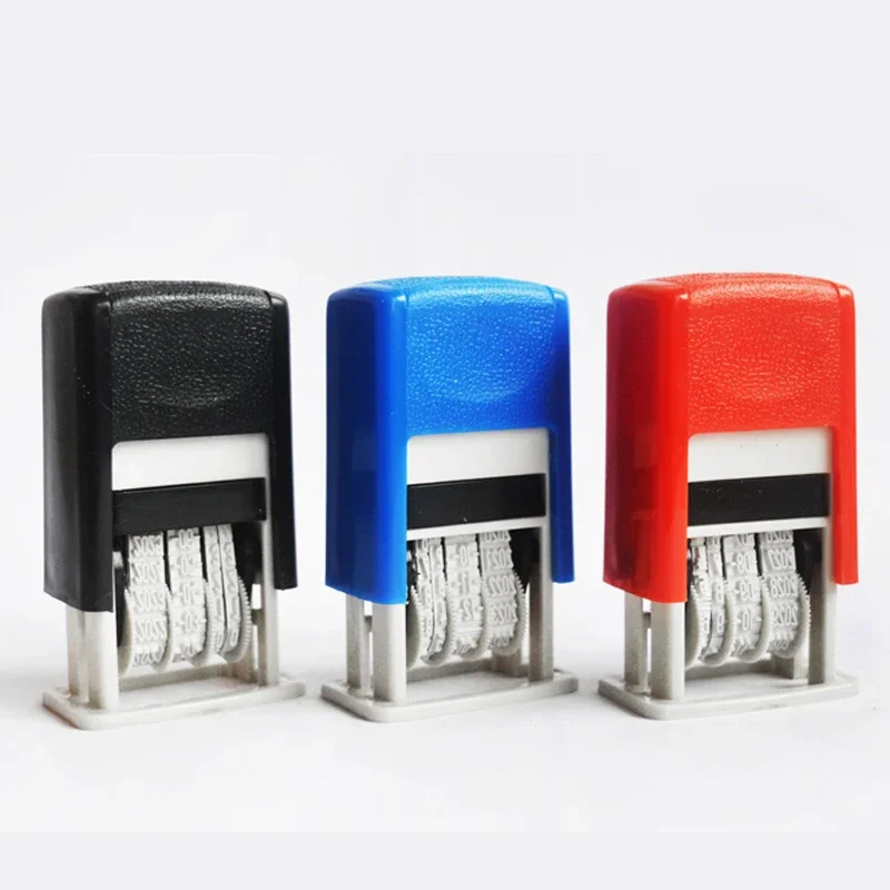 1 PC Date Stamp Roller DIY English Date Stamp Seal Without Ink Date 4MM ...