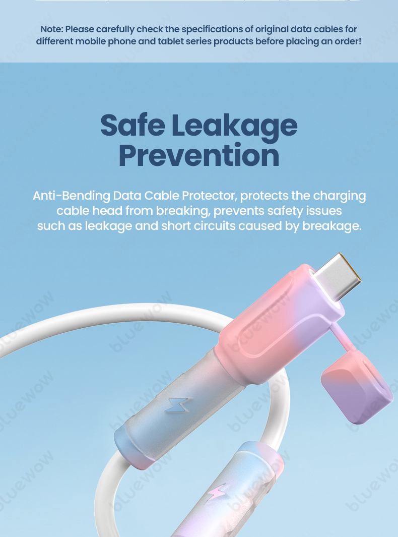 BlueWow2025【Android】cable protector data cable protector charging ...