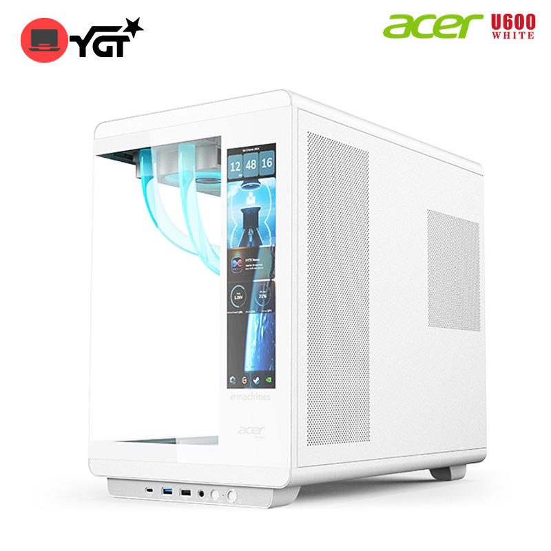 Acer Seaview Palace Pro Gaming Case Build-in 4 ARGB Fans With Screen ...