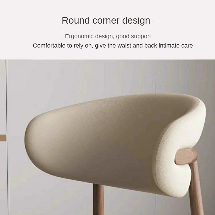 Nordic Dining Chair Living Room Chair Makeup Chair Wipe Clean ...