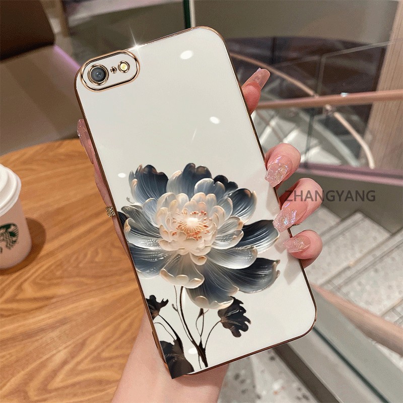Case For OPPO A71 F1S A83 Electroplated silicone shockproof phone case ...