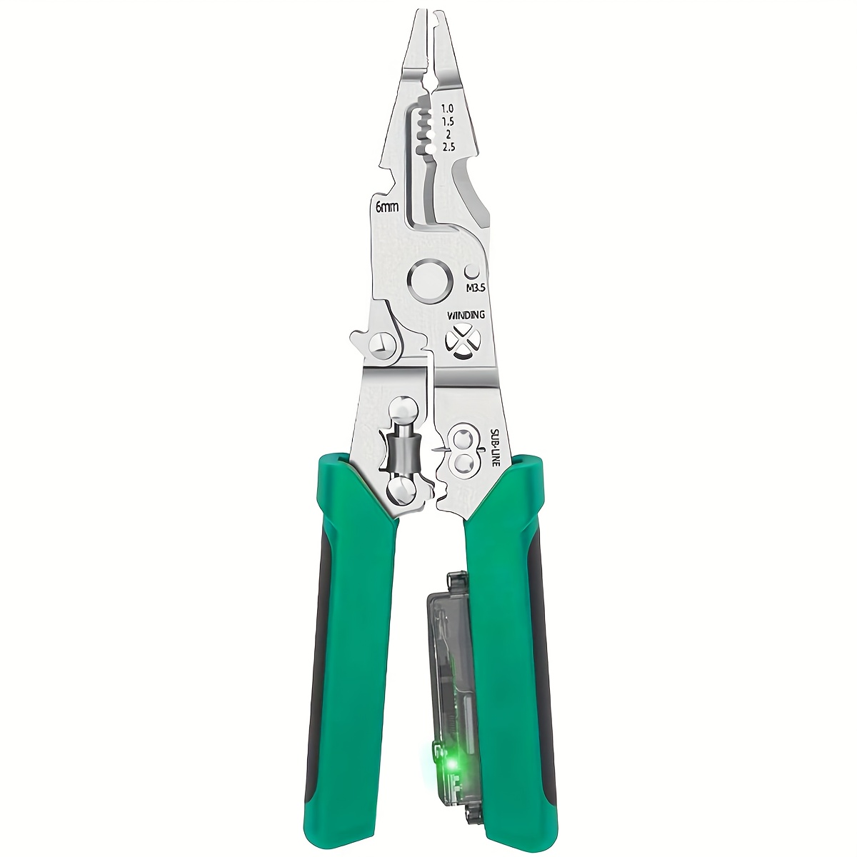 One Piece 9-in-1 Wire Stripping Pliers Electrician Tool Cable Stripper ...