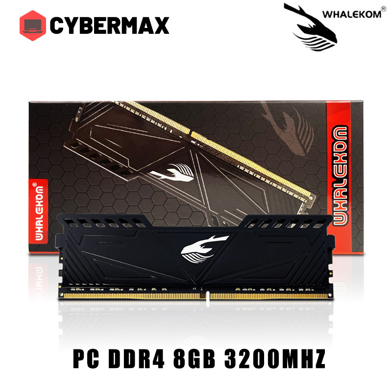 Whalekom RGB DDR4 RAM Desktop 8GB 16GB 2666Mhz 3200Mhz DIMM PC Game ...