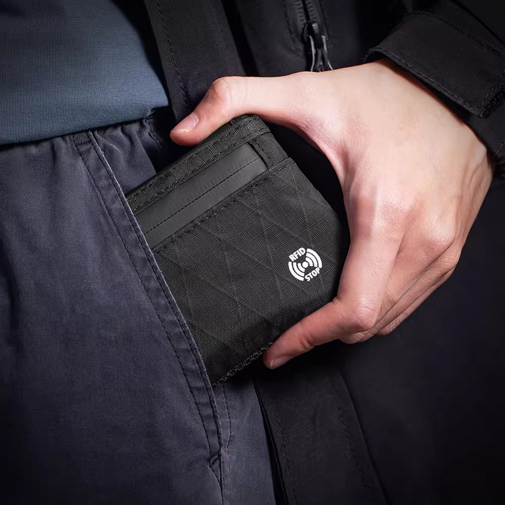 Multifunctional RFID Anti-theft Swipe Card Holder XPAC Storage Document ...