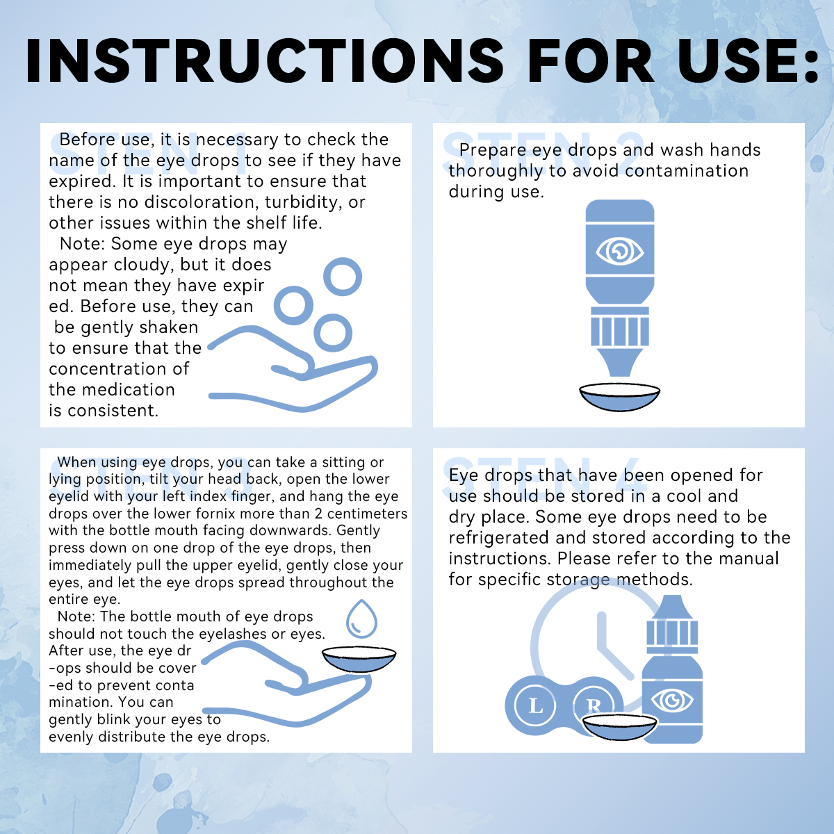 Midroo 10ML Eyedrops Relieve Eye Fatigue Hydrating And Moisturizing ...
