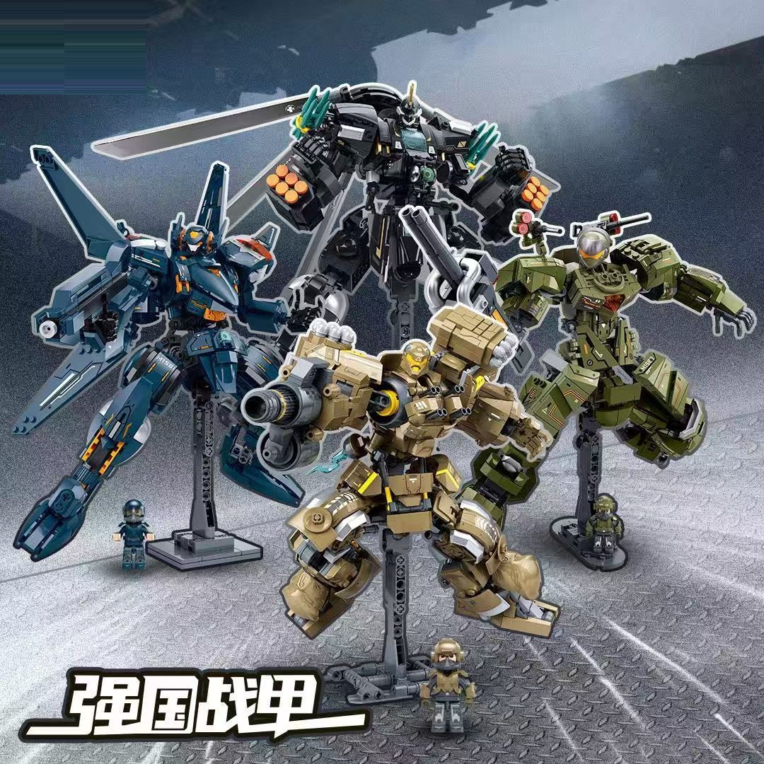 Tank Mecha Building Blocks 598 Pcs Sluban Mecha Bricks Toy Set | Shopee ...