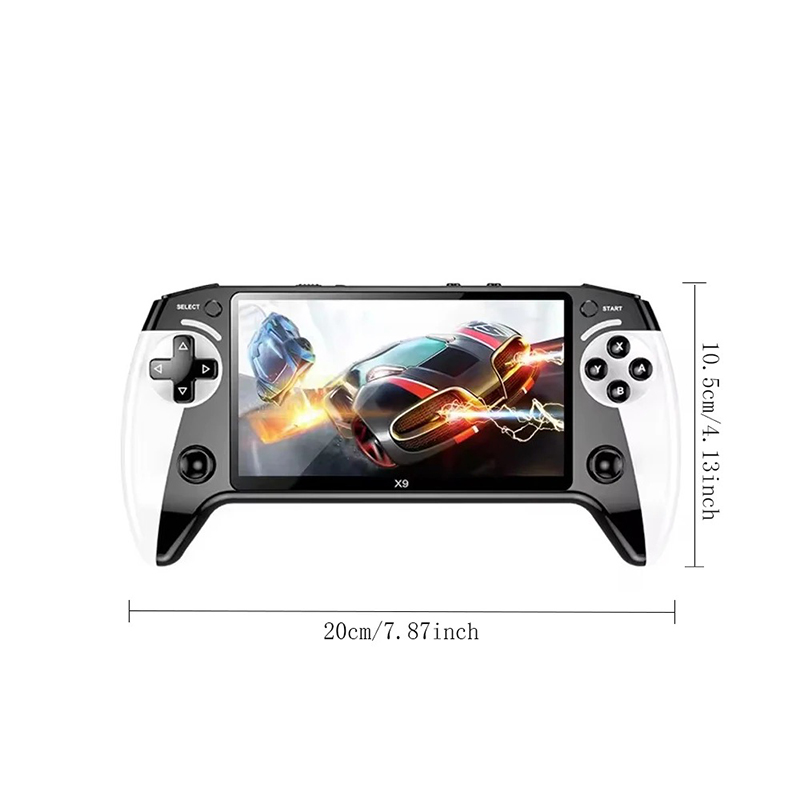 X9 Handheld Retro Game Player 5.5 Inch Screen Video Game Player ...