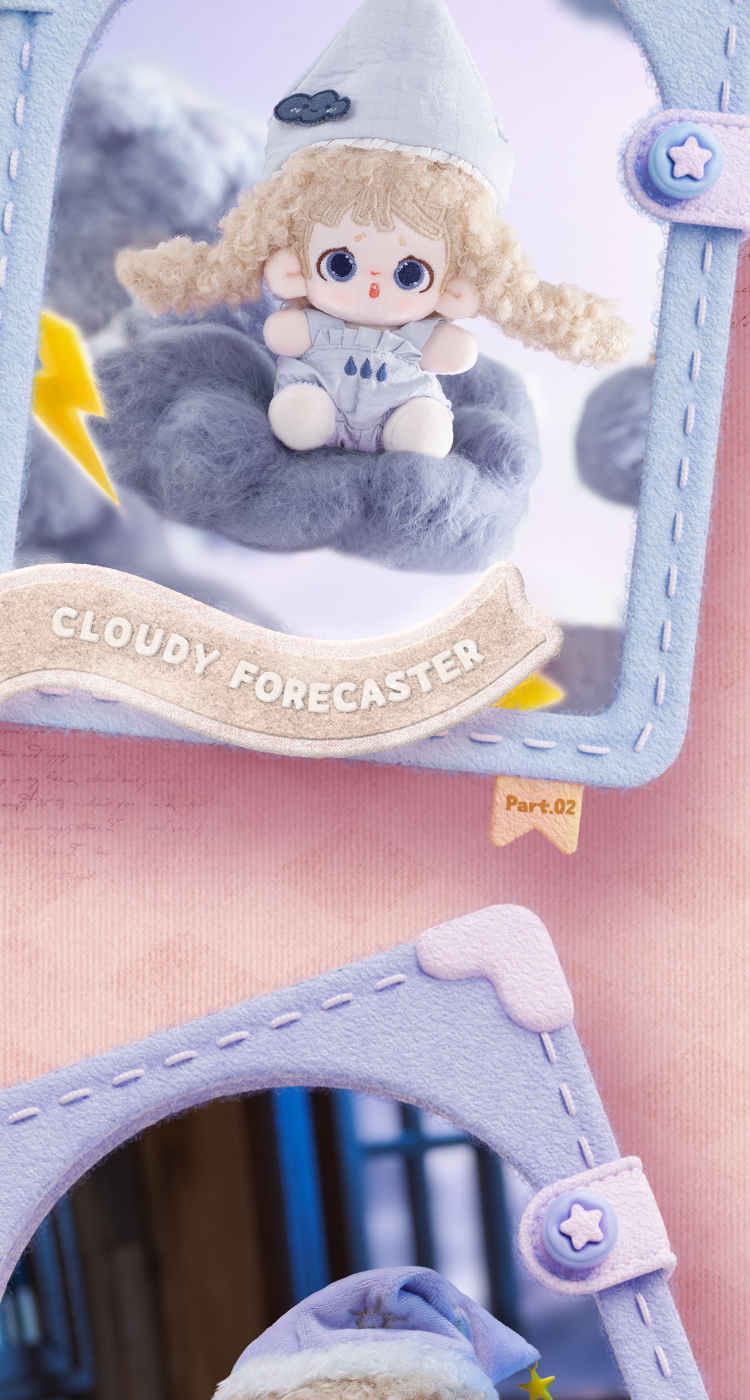 Heyone FurFur Superpower Magic Club Series Plush Doll Mystery Box Blind ...