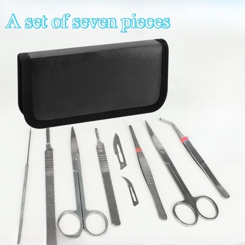 Professional Dissecting Kit 15 Piece Stainless Steel Anatomy Tools Set ...